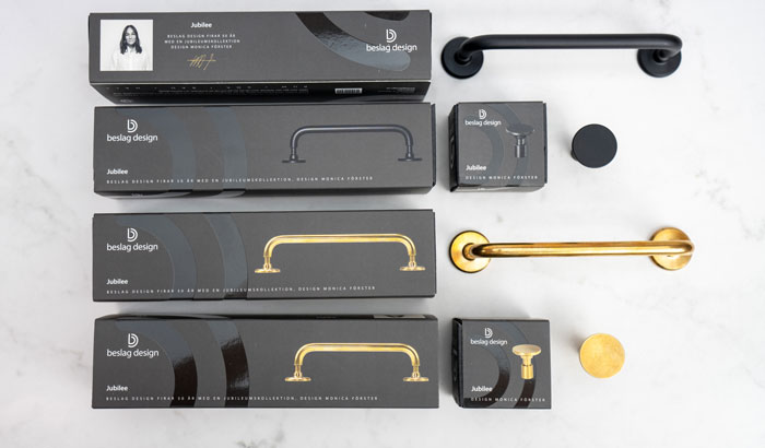 Jubilee collection - to celebrate the 50th anniversary of Beslag Design ...